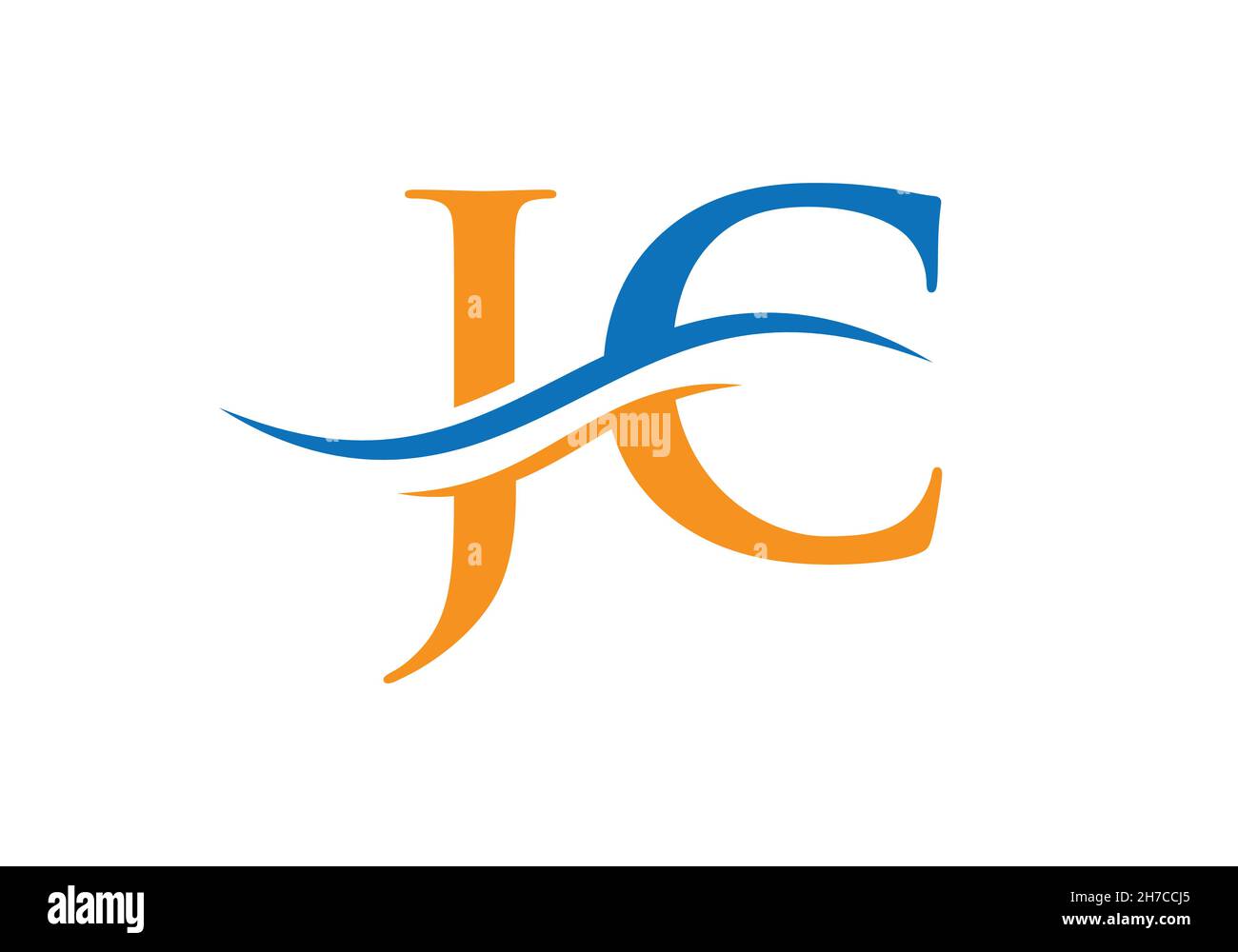 JC Linked Logo for business and company identity. Creative Letter JC ...