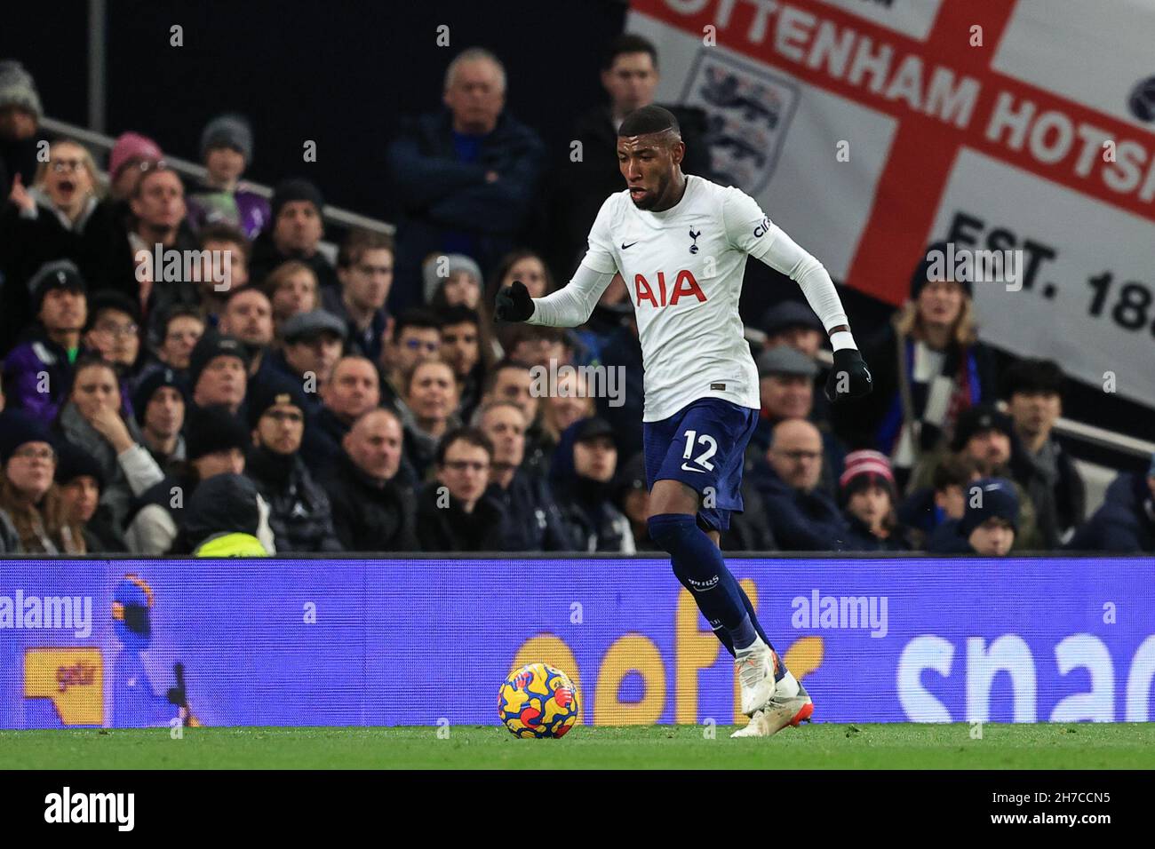 Emerson #12 of Tottenham Hotspur during the game Stock Photo - Alamy