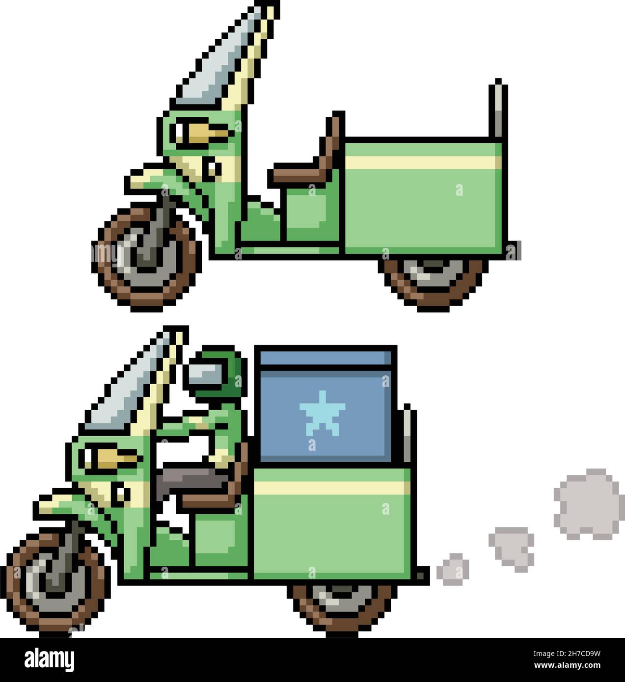 Delivery rider Stock Vector Images - Alamy