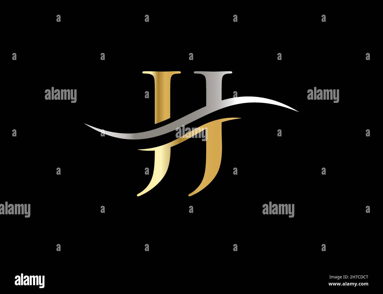 JJ letter logo. Initial JJ letter business logo design vector template Stock Vector Image & Art ...