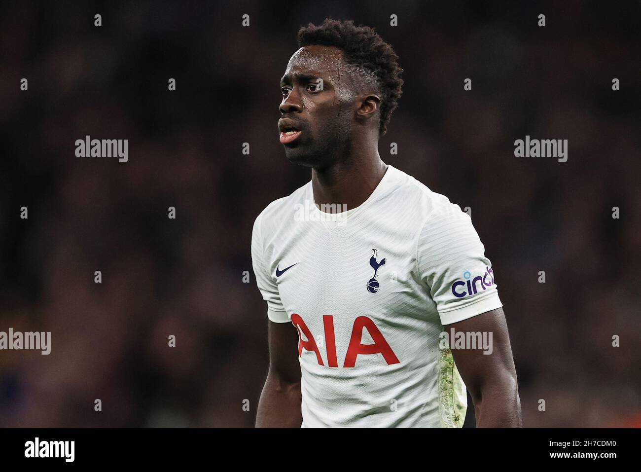 Davinson Sanchez #6 of Tottenham Hotspur during the game Stock Photo ...