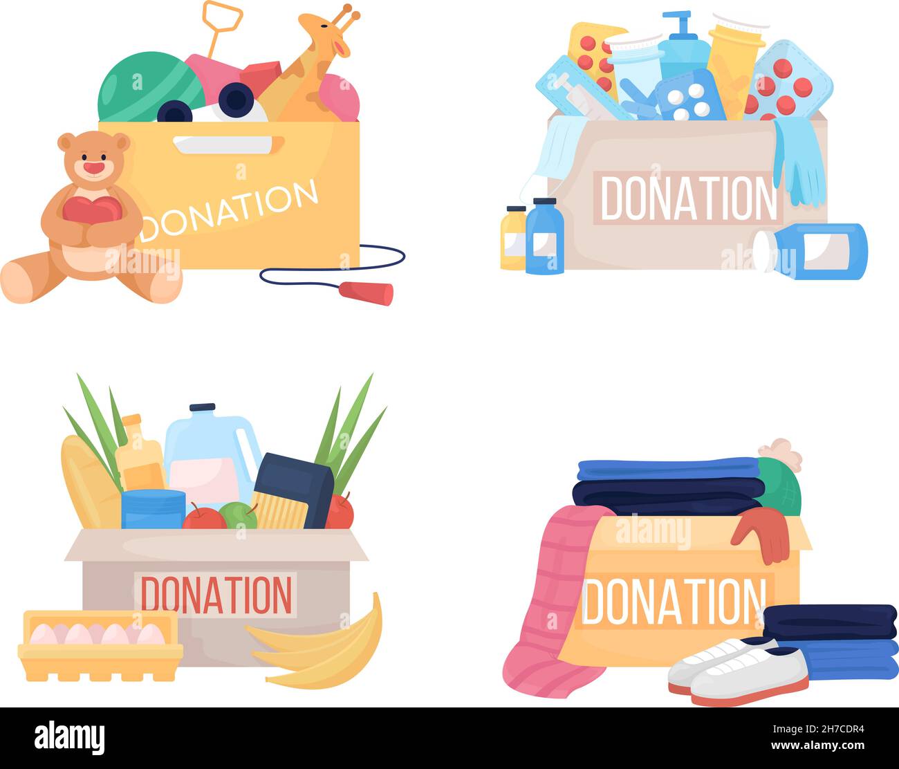 Medical care for the homeless Stock Vector Images - Alamy