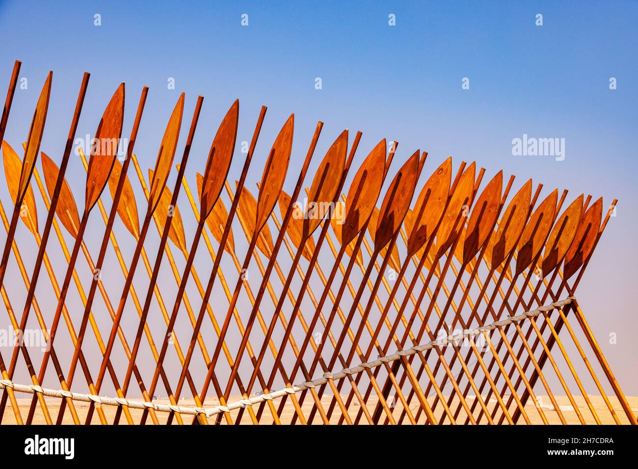 Forever Is Now, exhibition 2021, Giza pyramids, Cairo, Egypt Stock ...