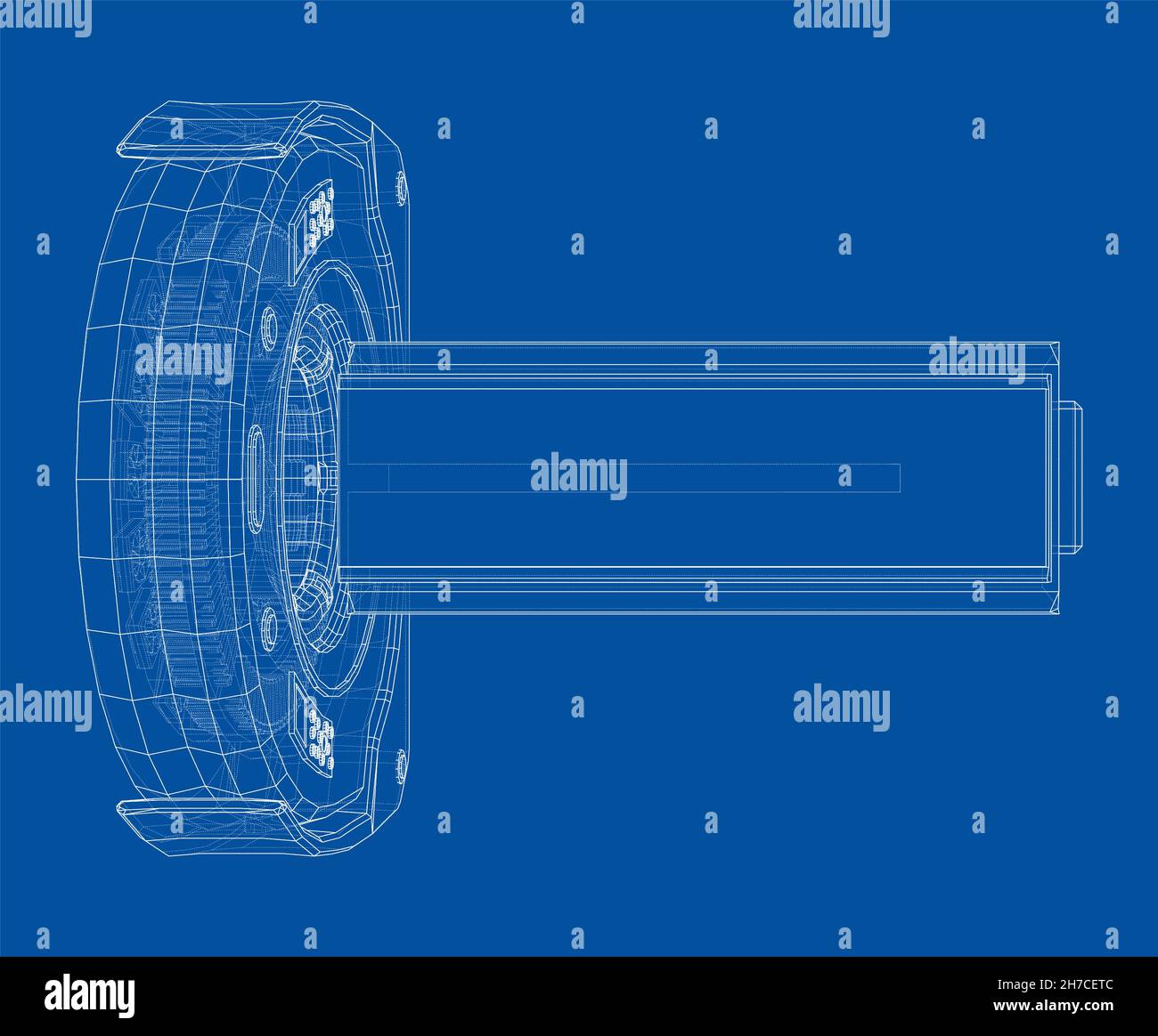 3d illustration of a MRI machine Stock Photo - Alamy