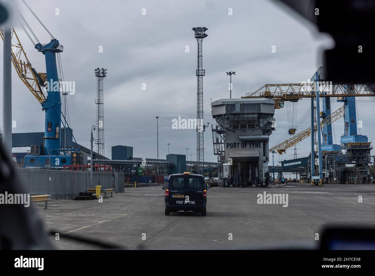 Port of Tyne the location of the Dogger Bank Wind Farm development, 50: ...
