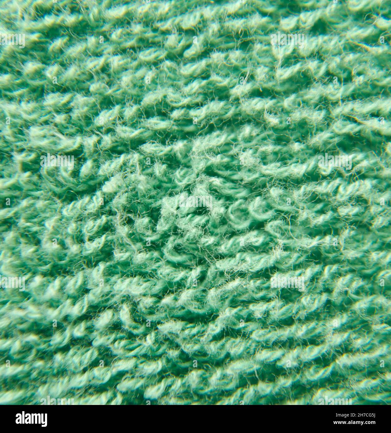 Green fluffy cloth texture, macro view abstract background Stock Photo ...