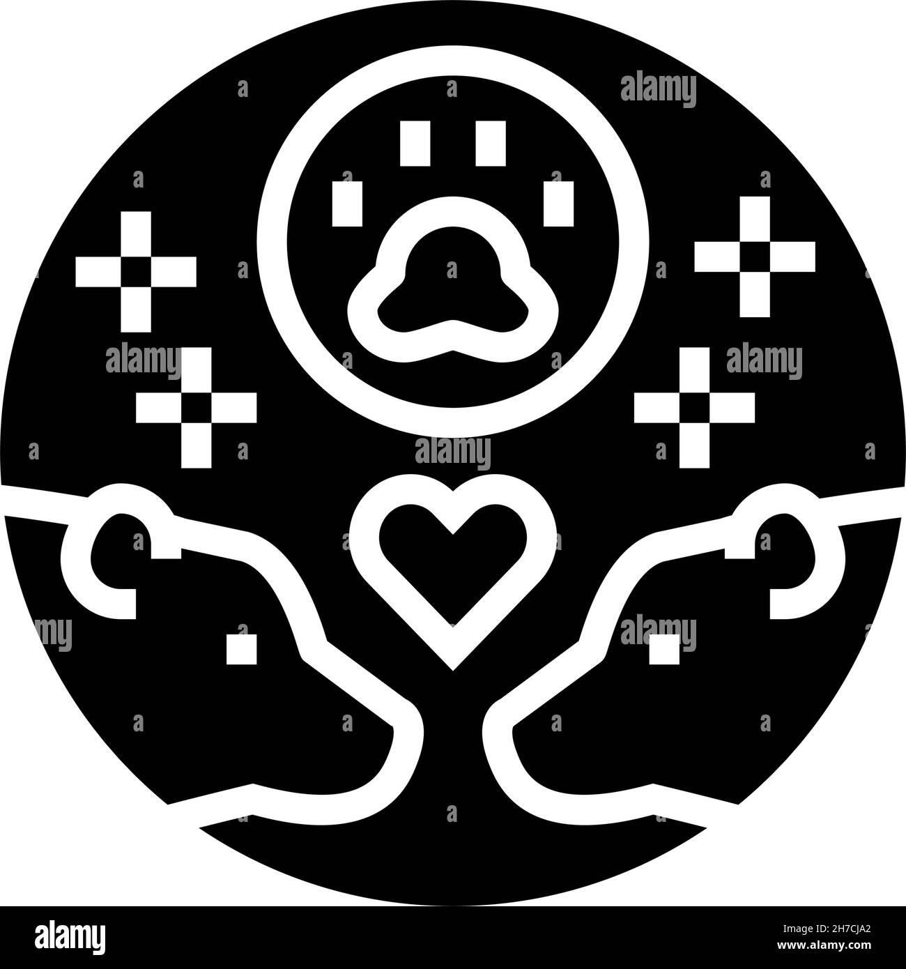 behavioral ecology glyph icon vector illustration Stock Vector Image ...