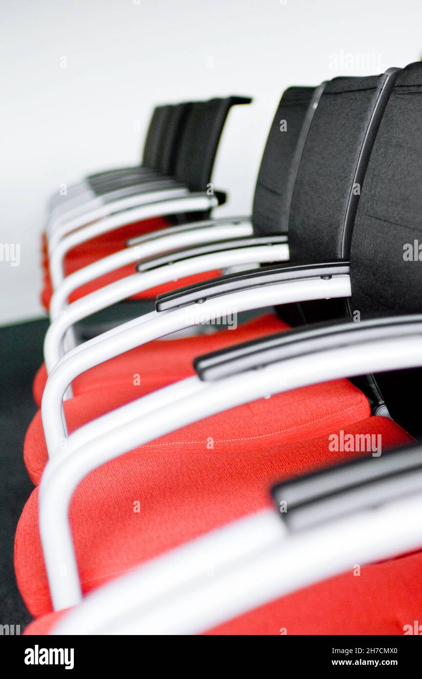 chairs in a conference room Stock Photo - Alamy