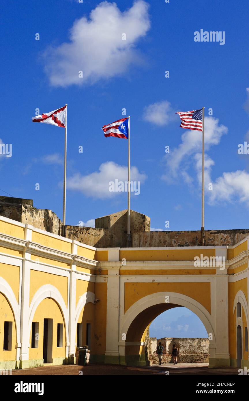 Fort San Felipe del Morro, Puerto Rico Stock Photo - Alamy