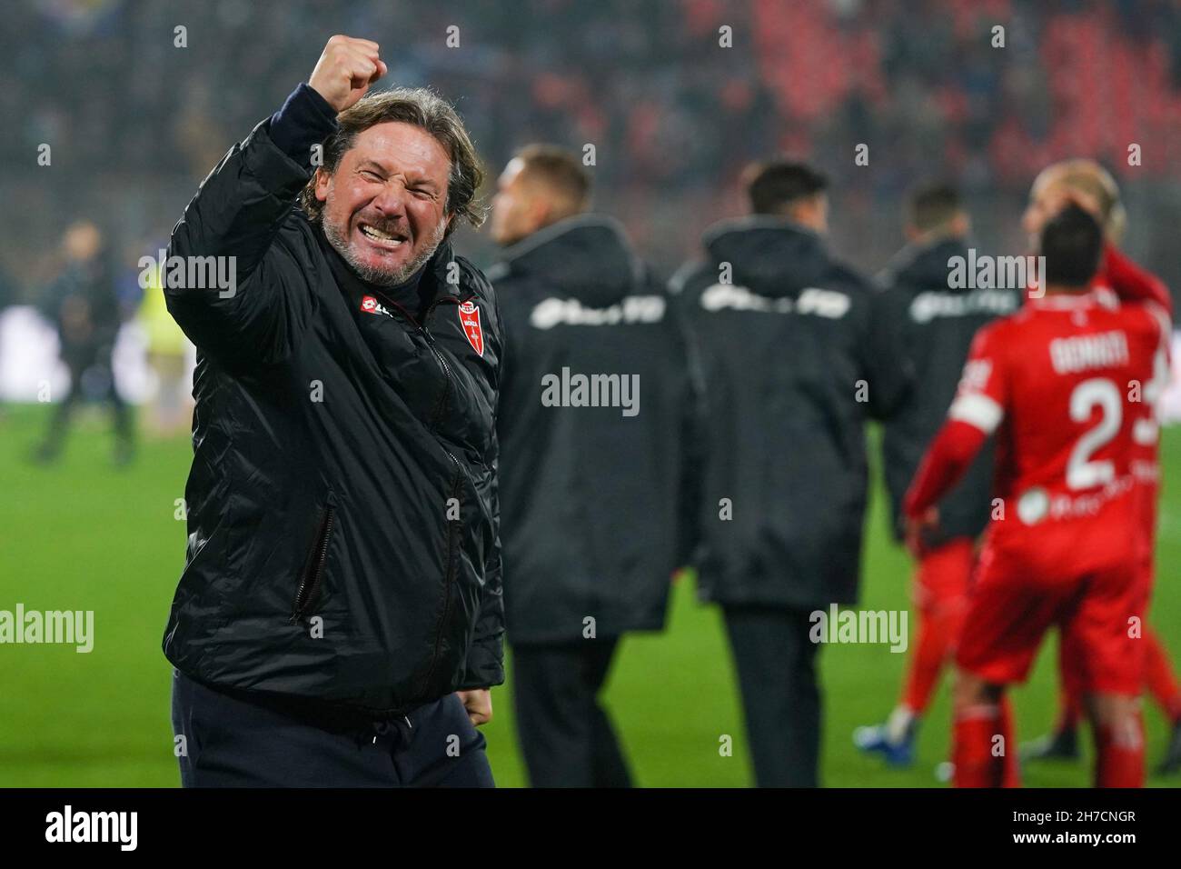 The head coach Giovanni Stroppa (AC Monza) during AC Monza vs Como 1907 ...