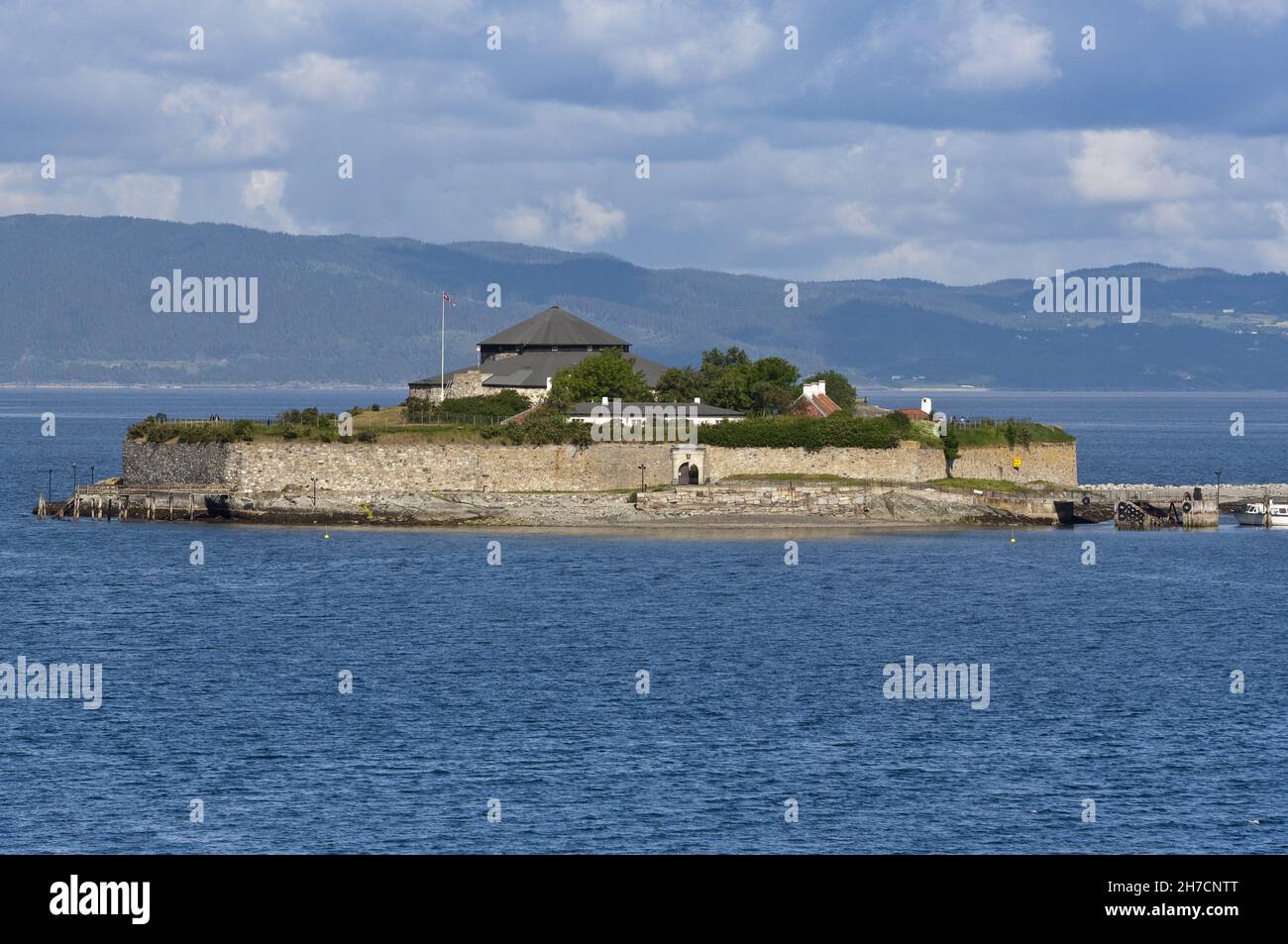 Munkholmen monastry, Norway, Trondheim Stock Photo - Alamy