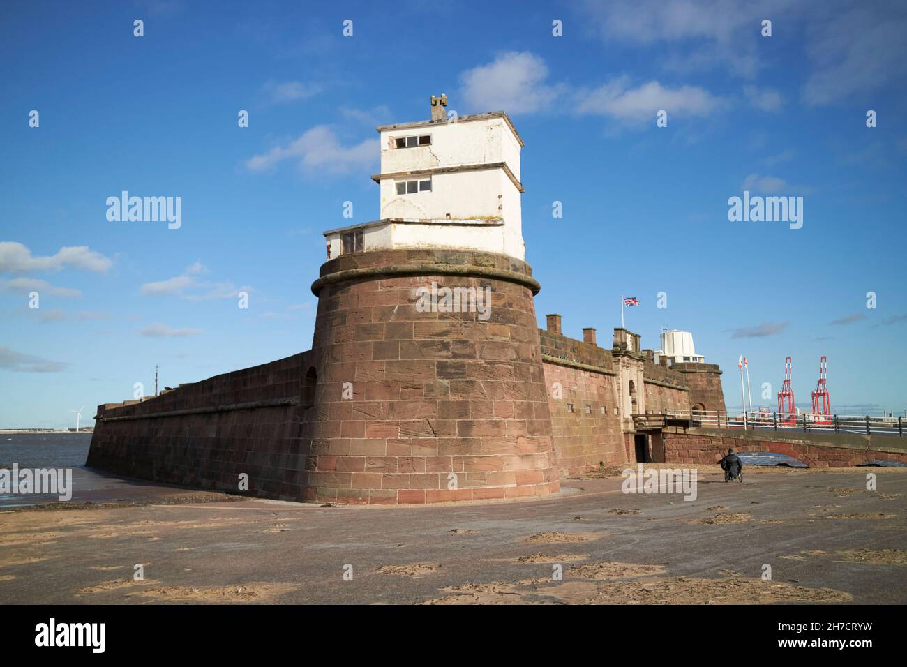 fort perch rock defence installation built in the 1820s to protect the ...