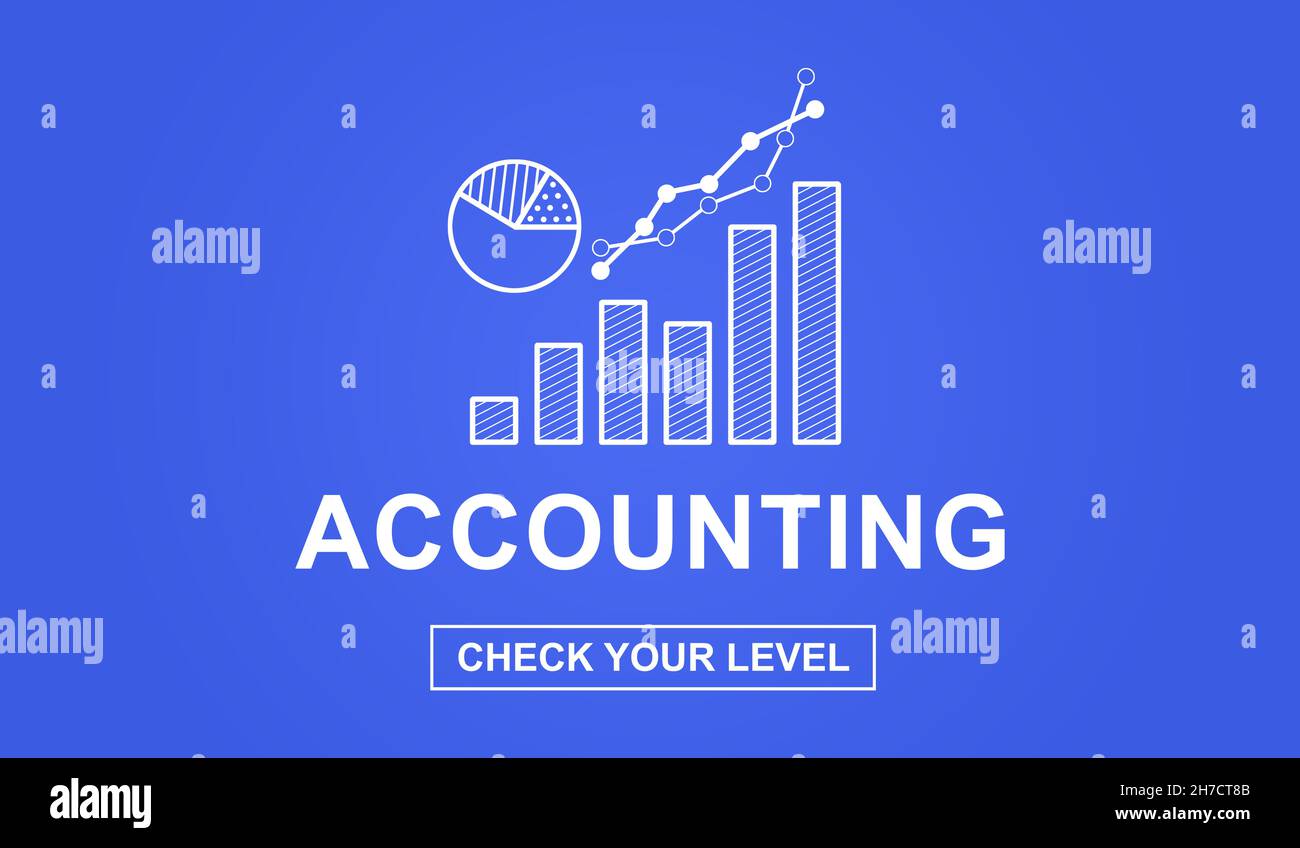 Concept of accounting, illustration Stock Photo - Alamy