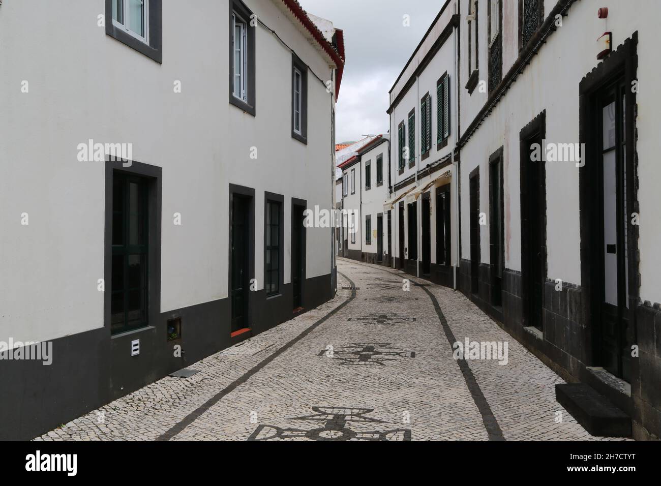Ancient buildings, Sao Miguel island, Azores Stock Photo - Alamy