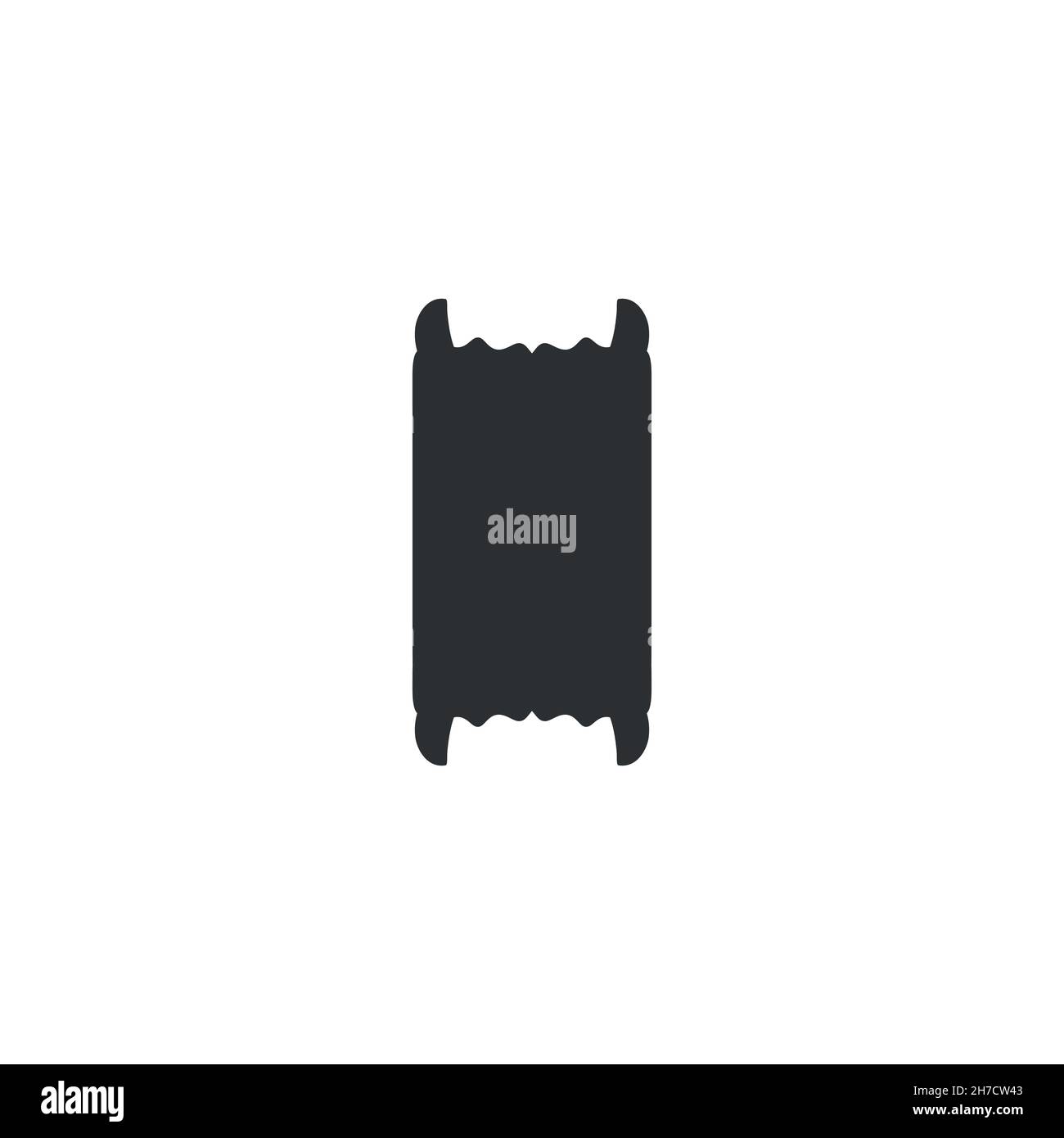 Ram memory flat icon. Simple style computer technology poster ...