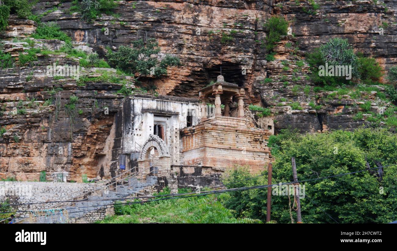 Erramala Hill Cave Shiva Temple, Yaganti, Kurnool, Rayalaseema, Andhra ...