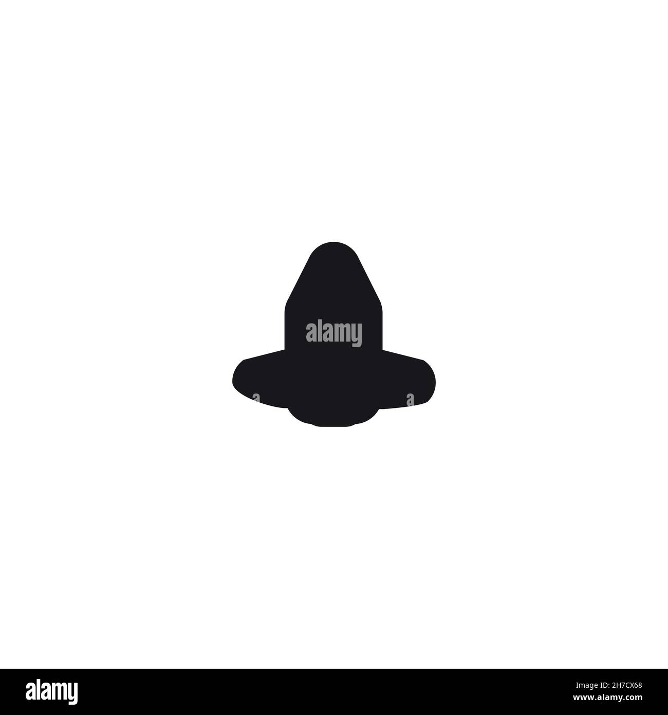 Jet fighter flat icon. Simple style jet plane symbol. Logo design ...