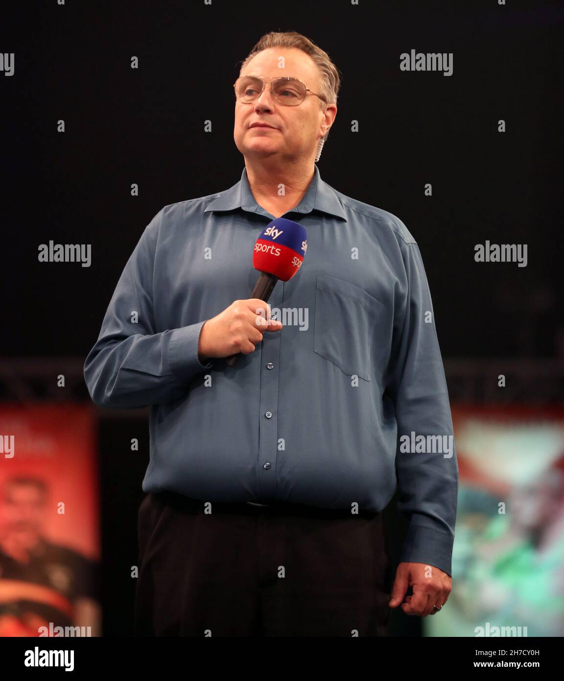 Sky Sports presenter Colin Lloyd at the Aldersley Leisure Village ...
