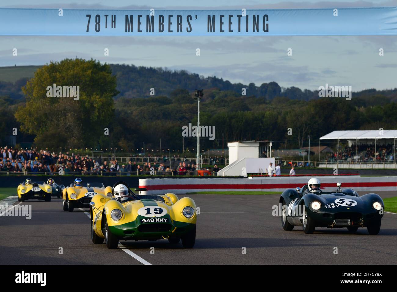 Christopher Lunn, Lister-Jaguar Knobbly, Salvadori Cup, Sports Racing ...