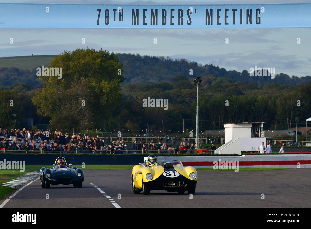 Mike Malone, Ferrari 250TR/290MM, Robi Bernberg, Cooper-Climax T39 ...