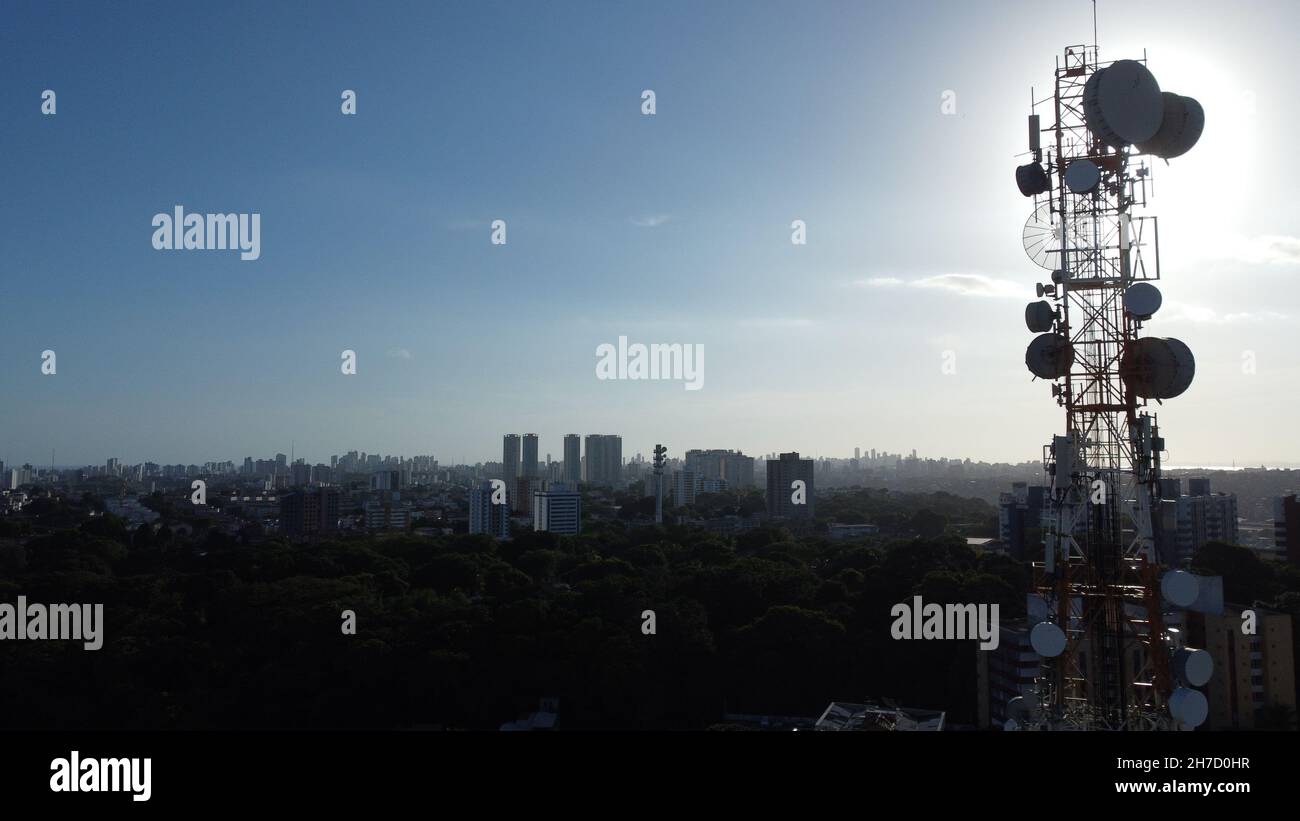 salvador, bahia, brazil - november 20, 2021: mobile phone and ...