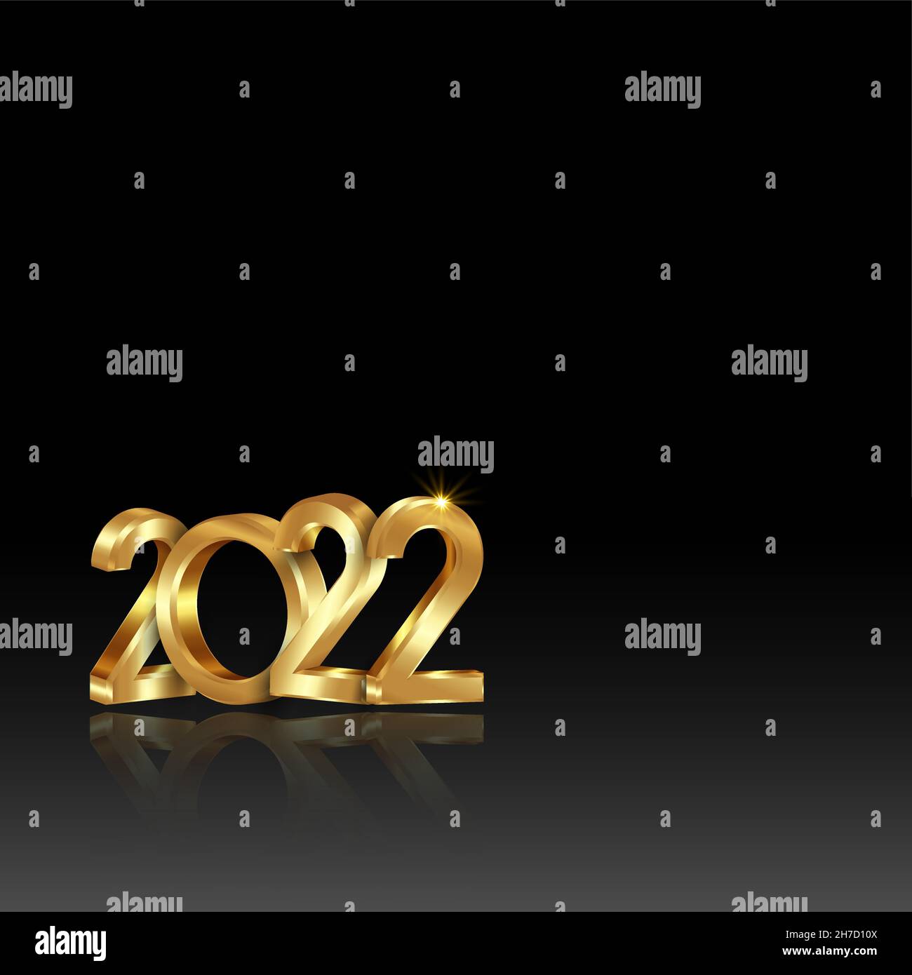 2022 numbers isolated 3d hi-res stock photography and images - Alamy