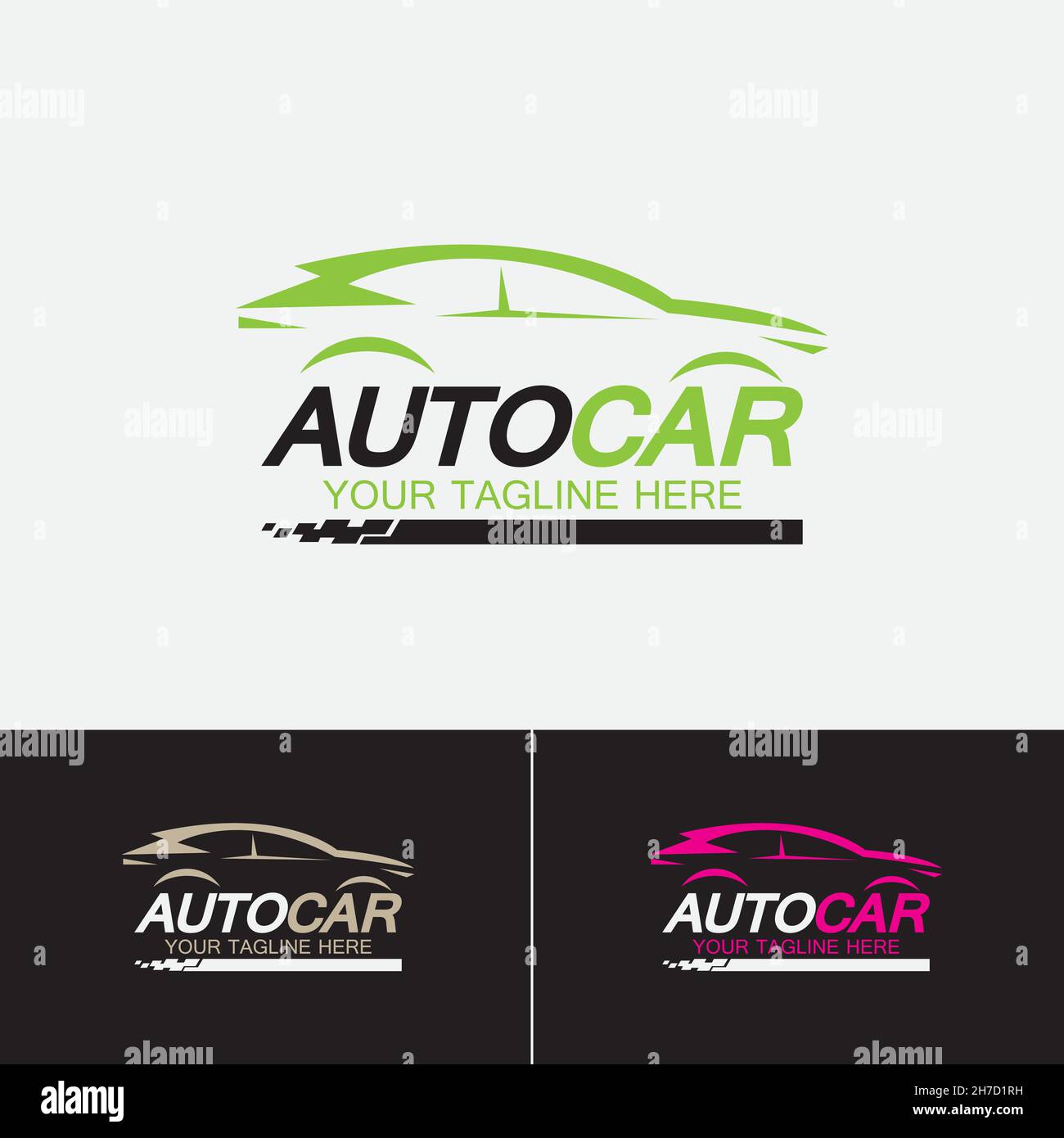 Auto car logo symbol icon vector design template Stock Vector Image ...