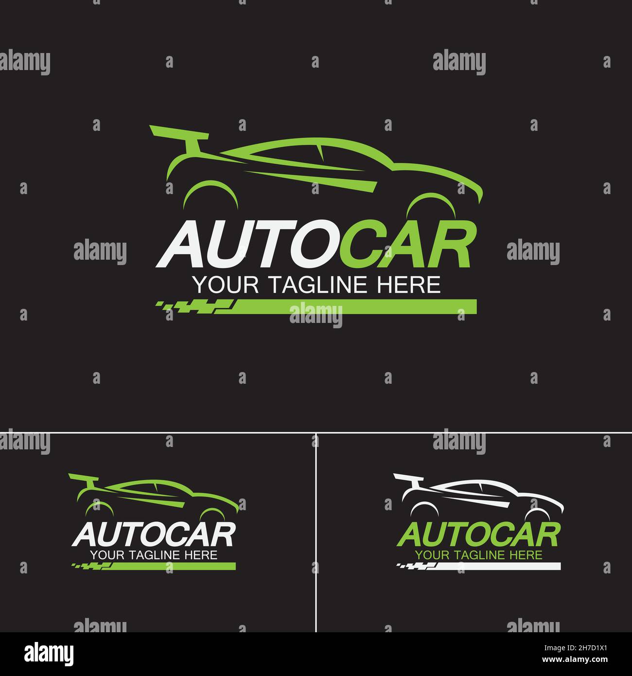 Auto car logo symbol icon vector design template Stock Vector Image ...