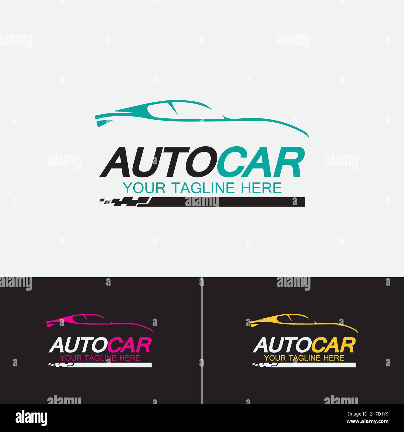 Auto car logo symbol icon vector design template Stock Vector Image ...