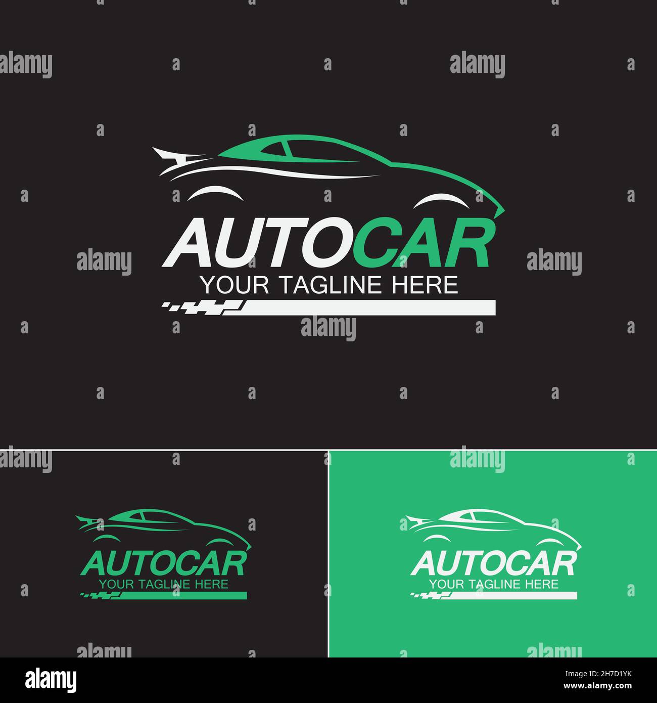 Auto car logo symbol icon vector design template Stock Vector Image ...
