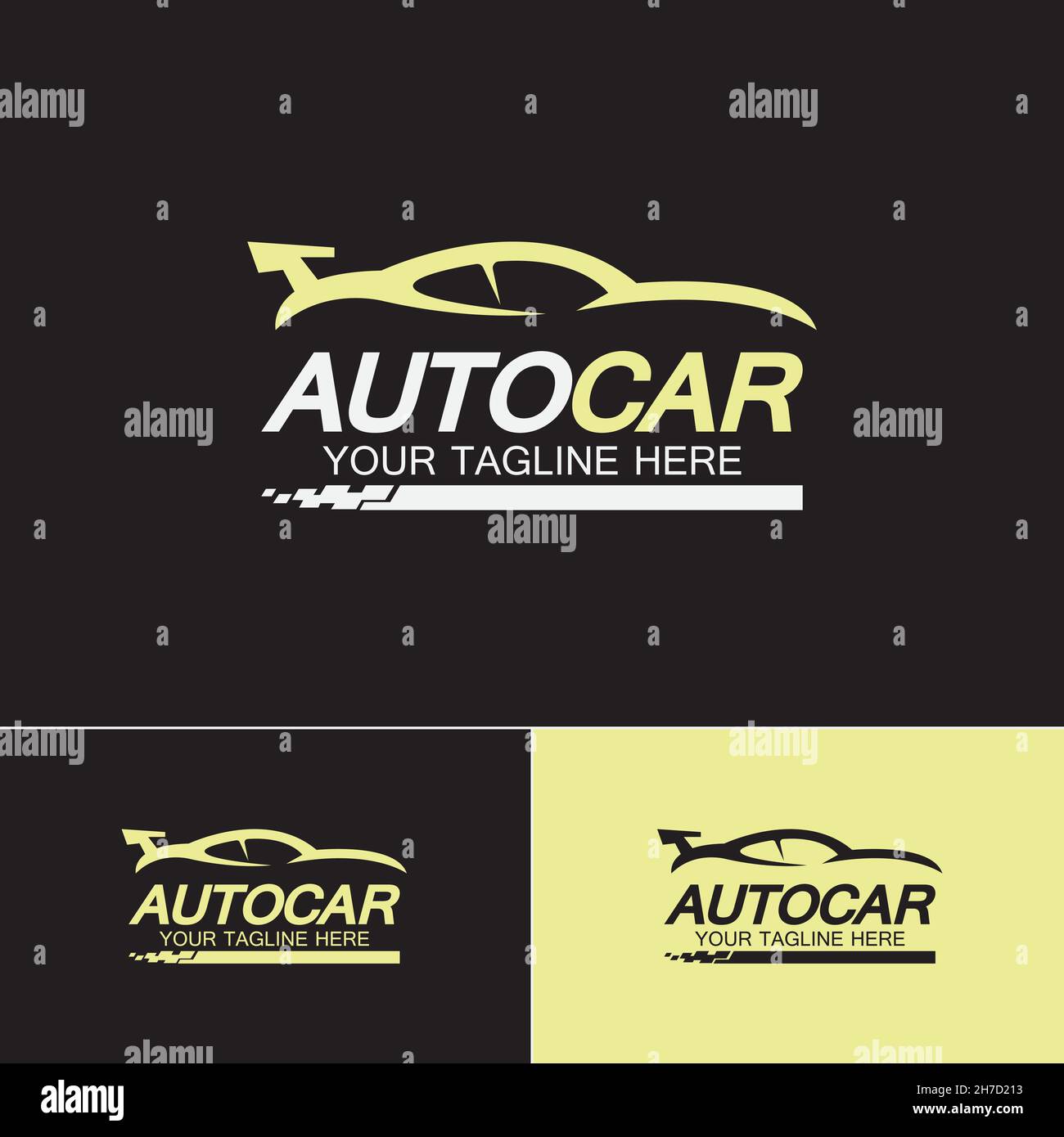 Auto car logo symbol icon vector design template Stock Vector Image ...