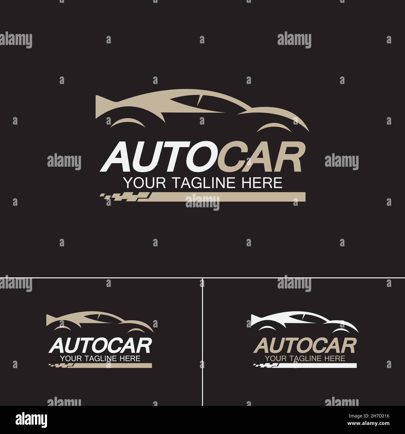 Auto car logo symbol icon vector design template Stock Vector Image ...