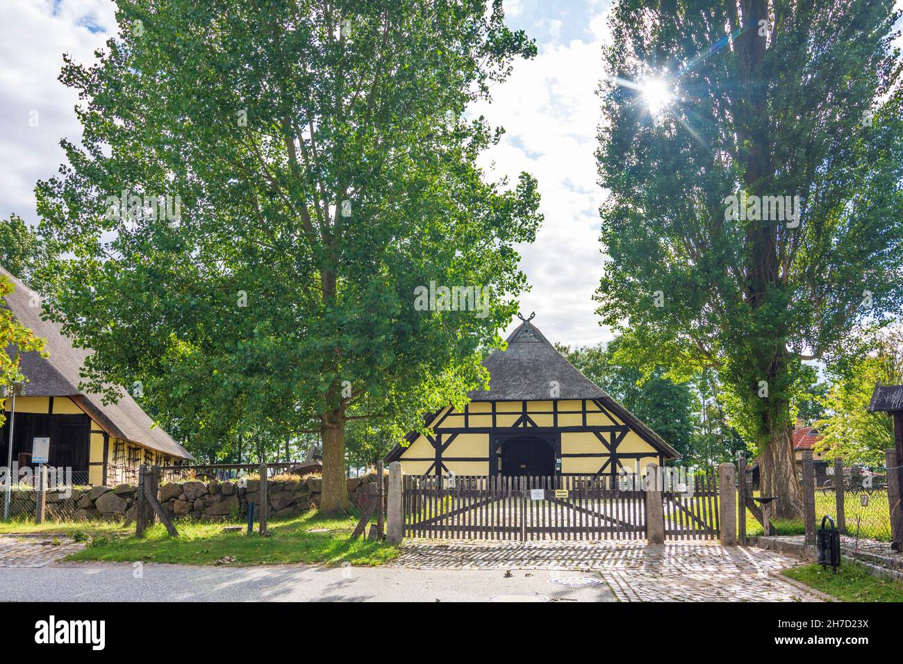 Schönberg: Open-air museum of the Bechelsdorfer Schulzenhaus in ...