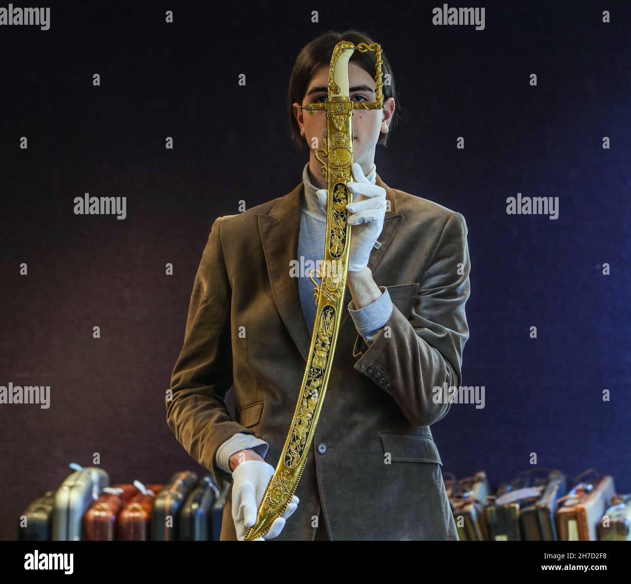 London UK Monday 22 November Bonhams Arms and Armour sale Lloyd’s ...