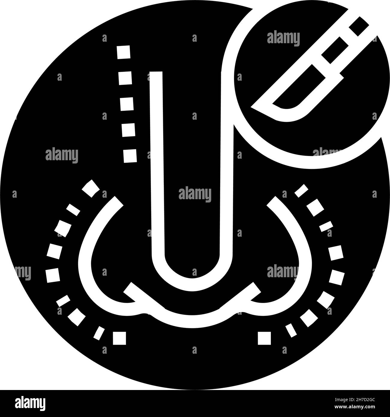 rhinoplasty surgery glyph icon vector illustration Stock Vector Image ...