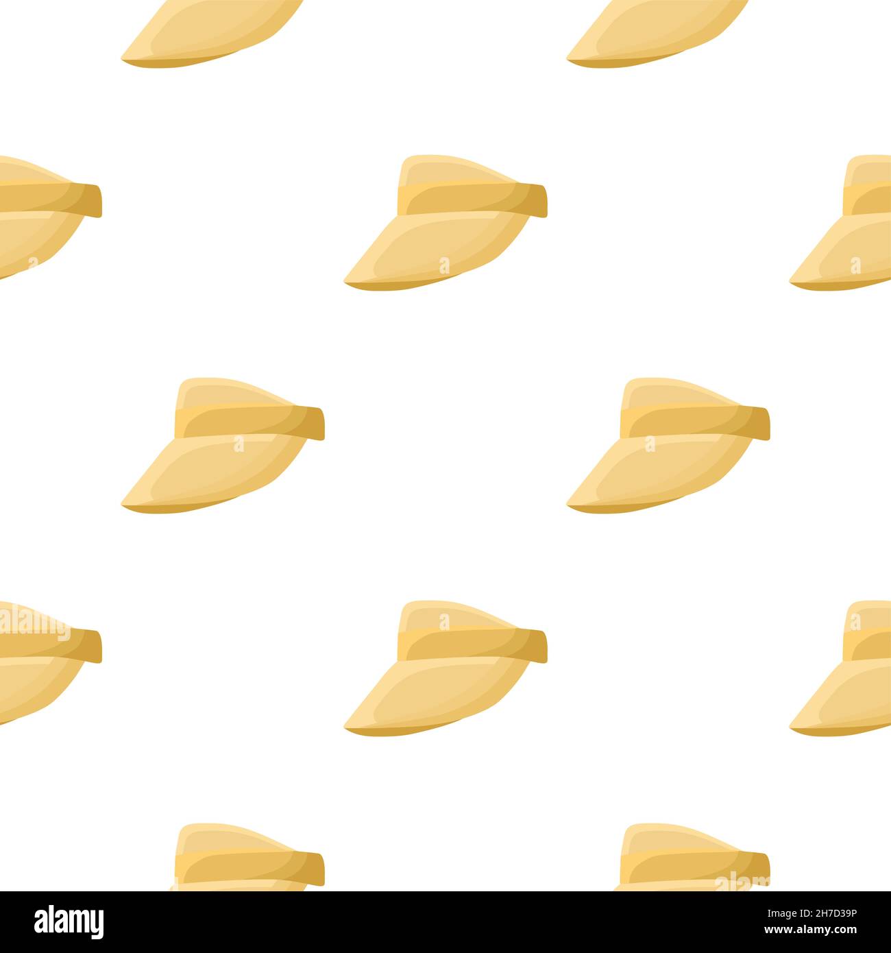 Illustration on theme colored pattern hats visor, beautiful caps in ...