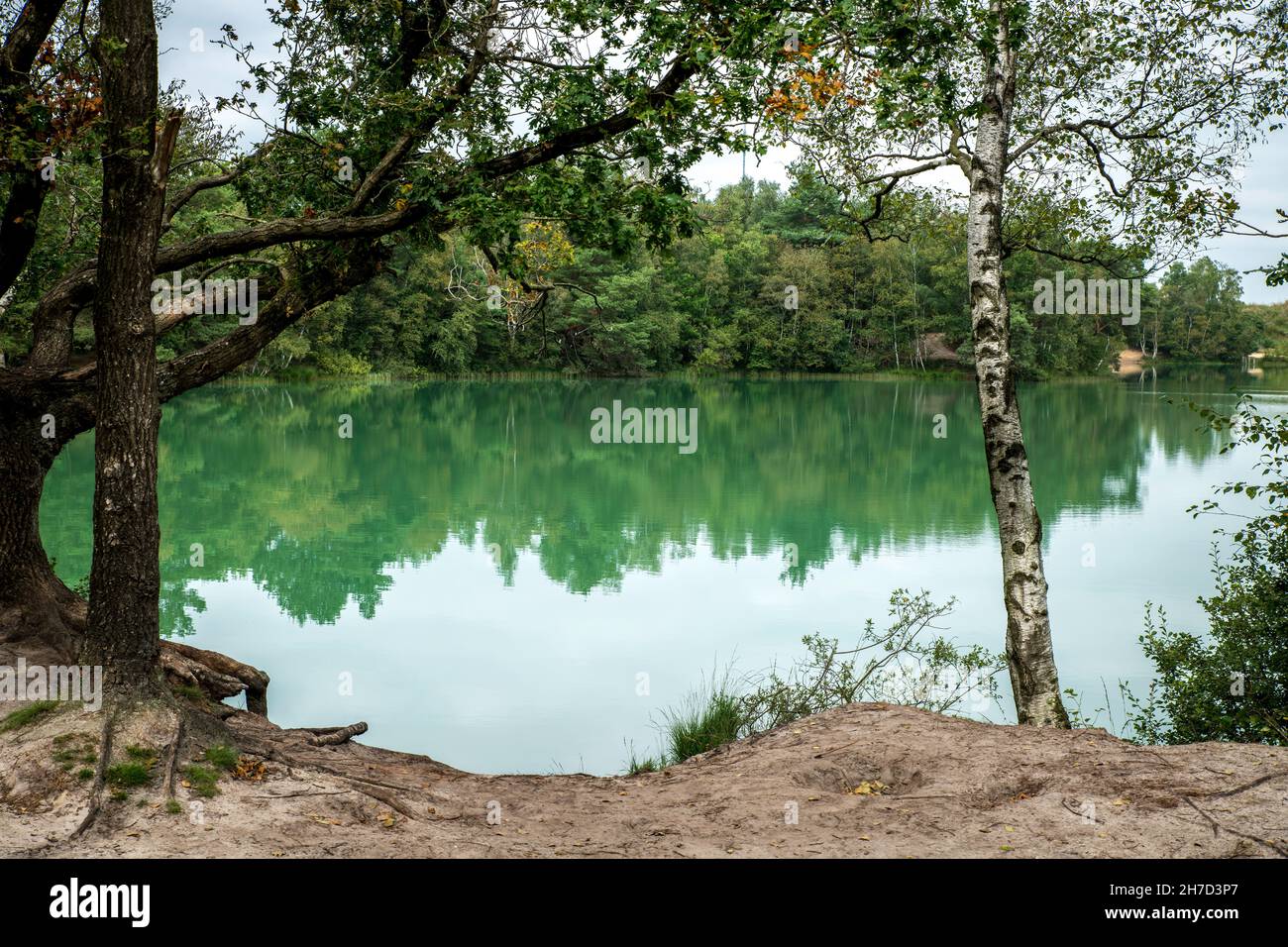 Blue lake in drenthe hi-res stock photography and images - Alamy