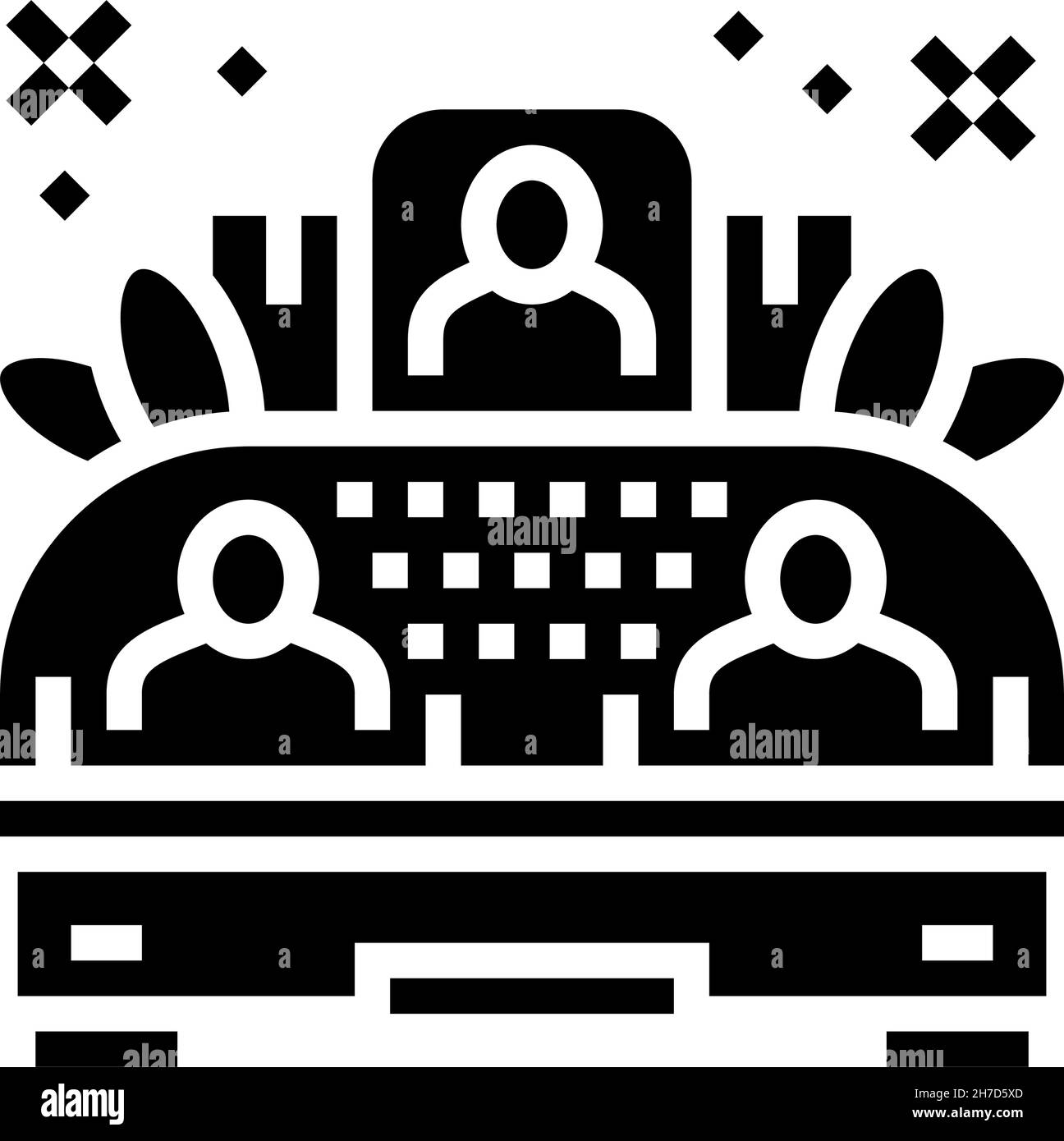 Illustration parade route Stock Vector Images - Alamy