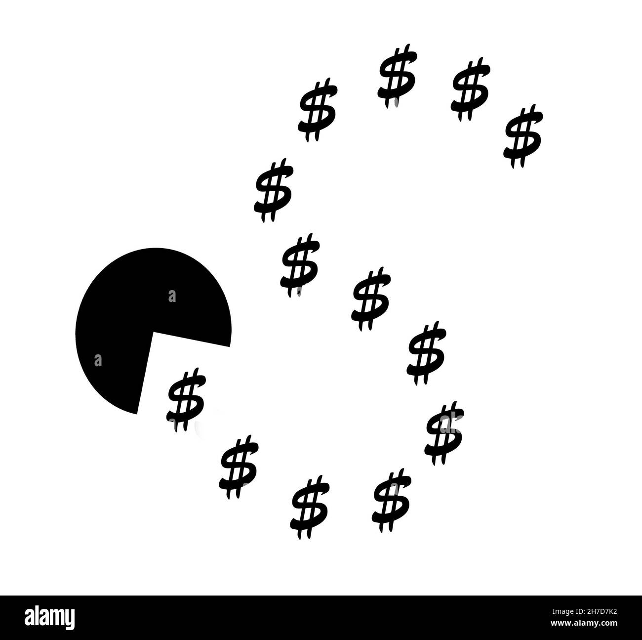 Video game old pacman Black and White Stock Photos & Images - Alamy