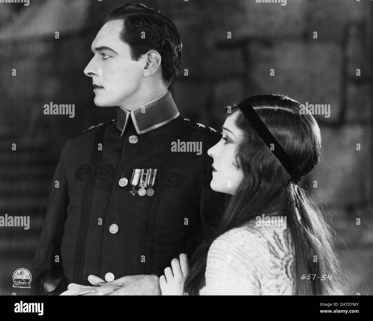 IAN KEITH as Captain Kavor and GLORIA SWANSON as Princess Marie in HER ...