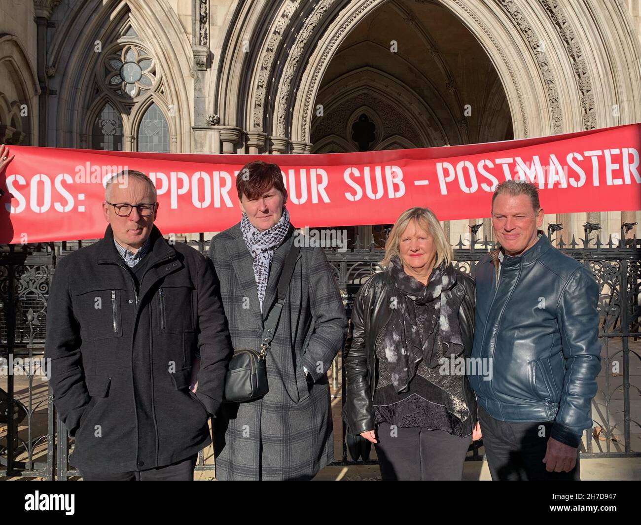 (Left-right) Christopher Stonehouse, Pauline Stonehouse, Gillian ...