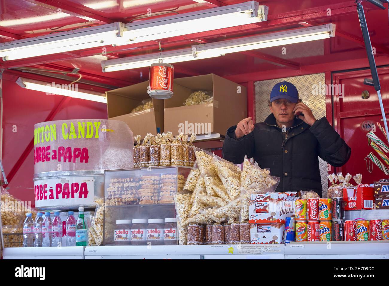 Popcorn and candy floss hi-res stock photography and images - Alamy