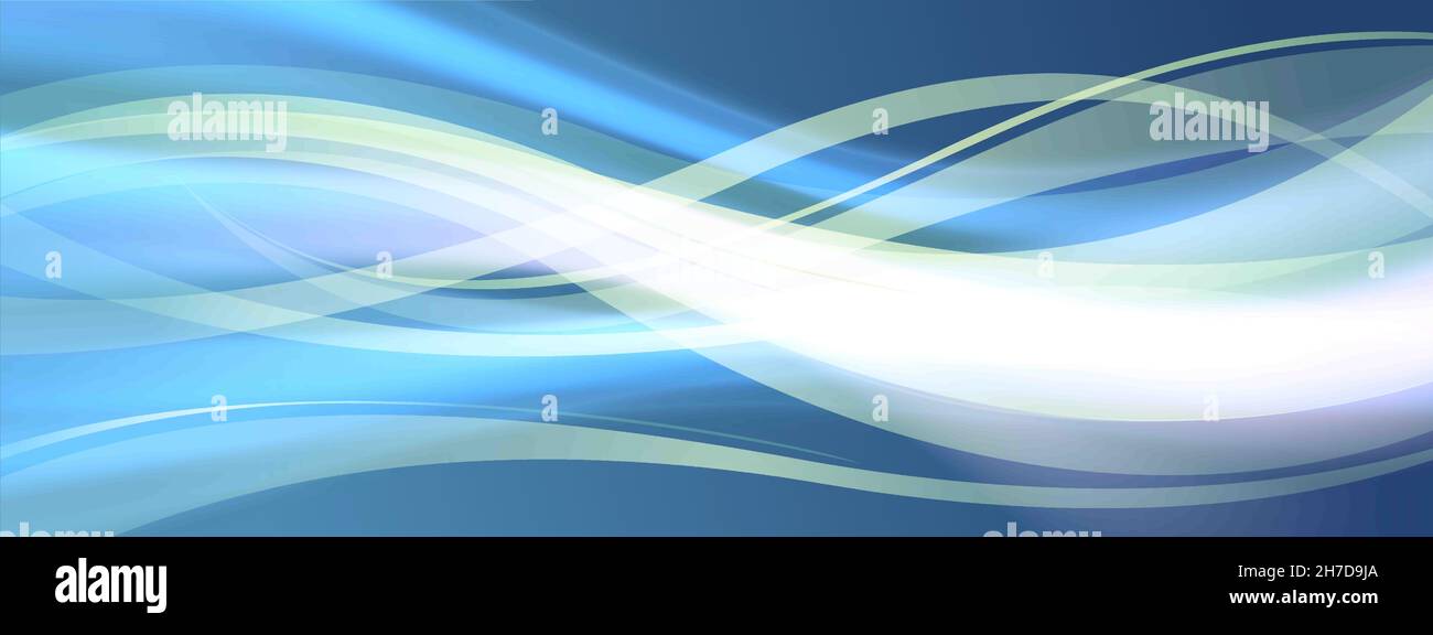 Smooth blue vector Stock Vector Images - Alamy