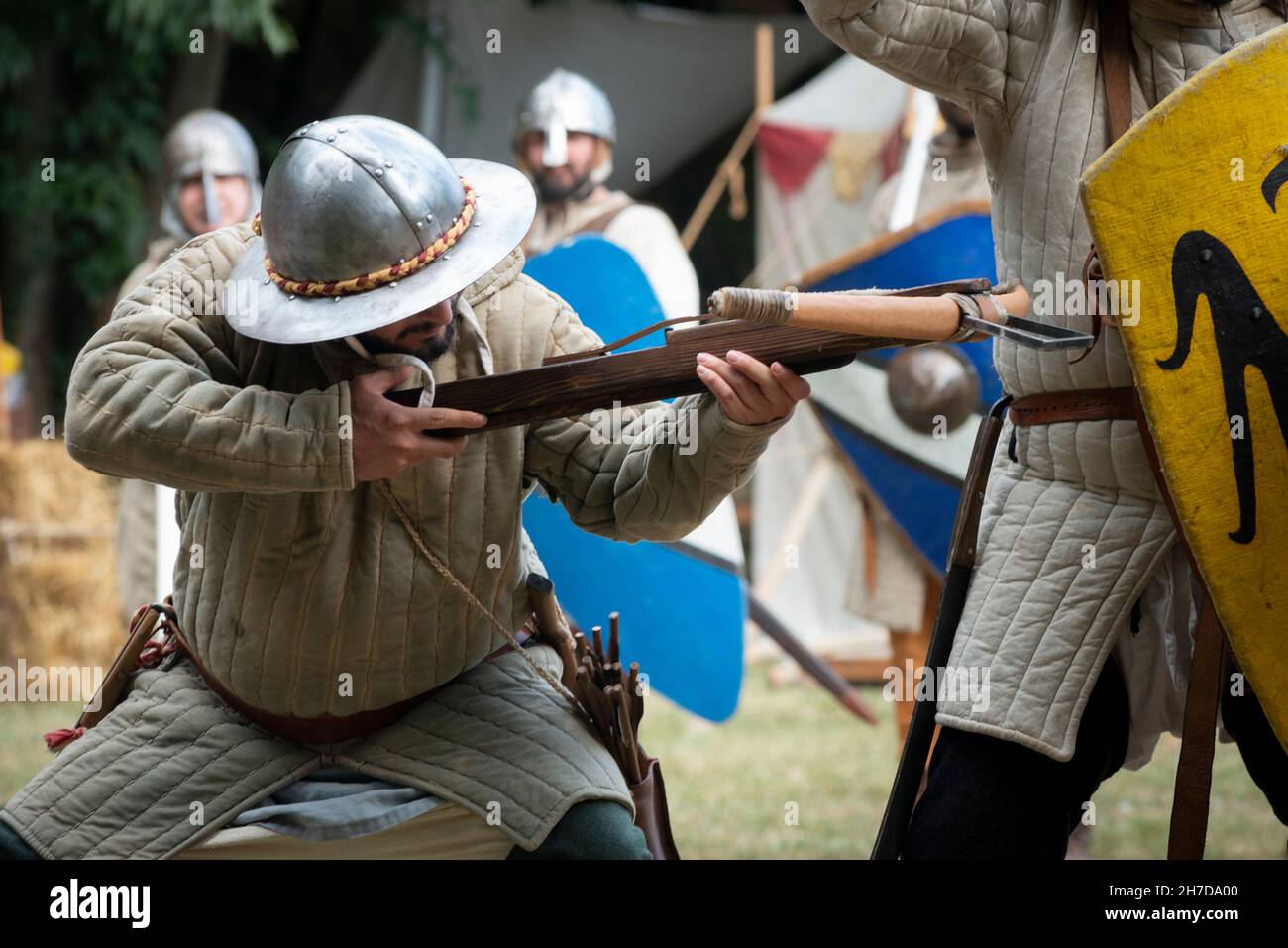 Medieval crossbowman hi-res stock photography and images - Alamy
