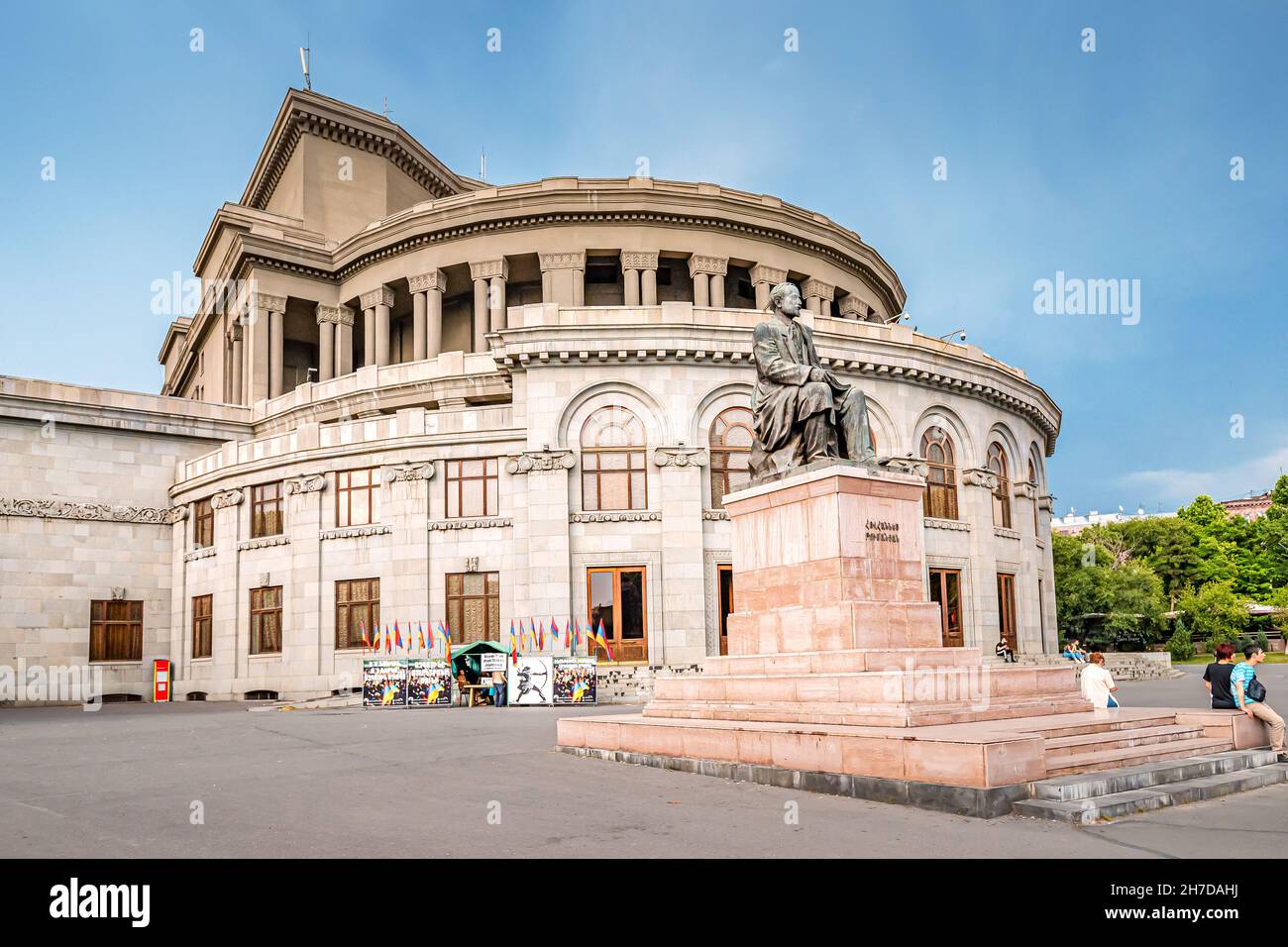 24 May 2021, Yerevan, Armenia: One of the main cultural and ...