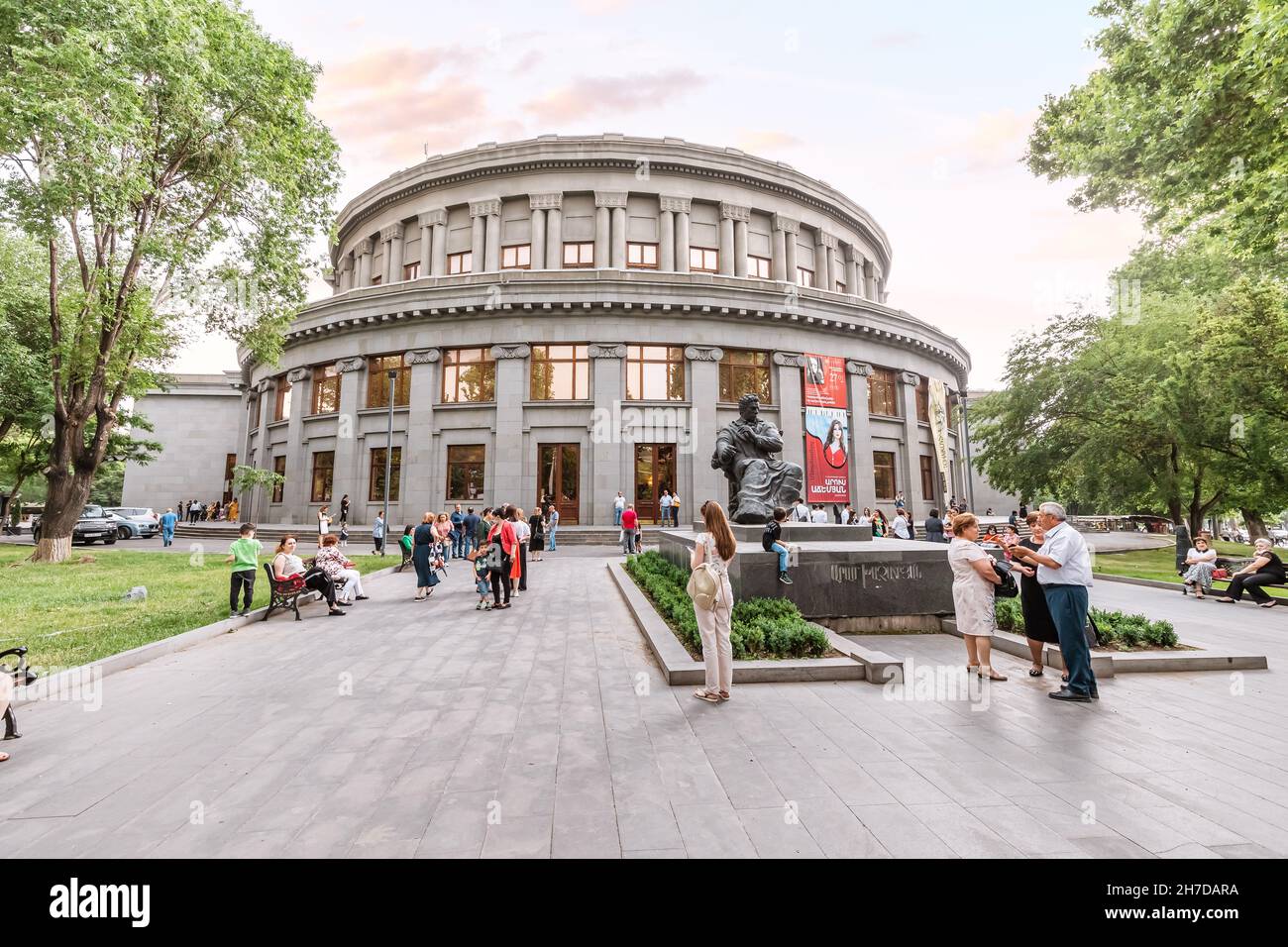 24 May 2021, Yerevan, Armenia: One of the main cultural and ...