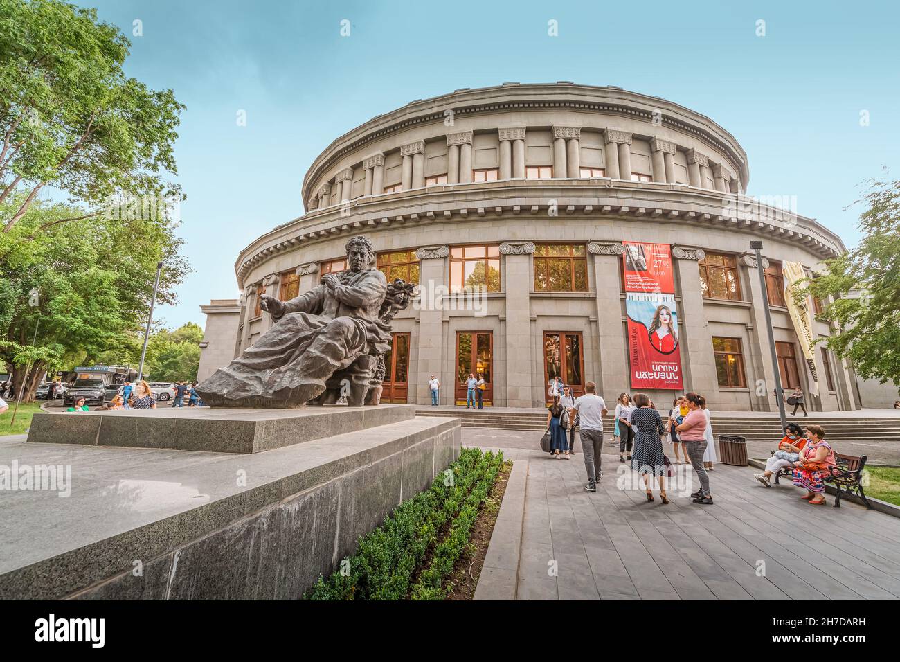 24 May 2021, Yerevan, Armenia: One of the main cultural and ...