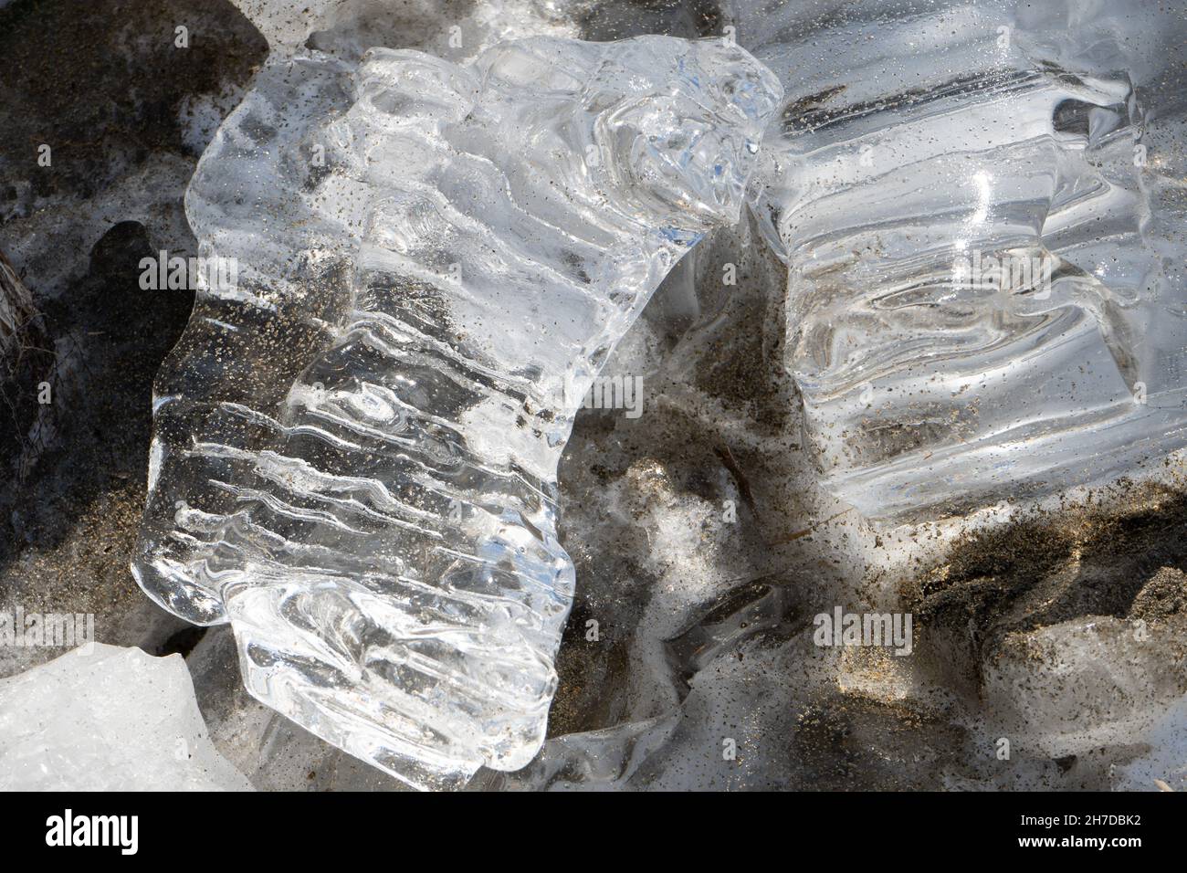 Natural background with chunks of shiny sea ice Stock Photo - Alamy