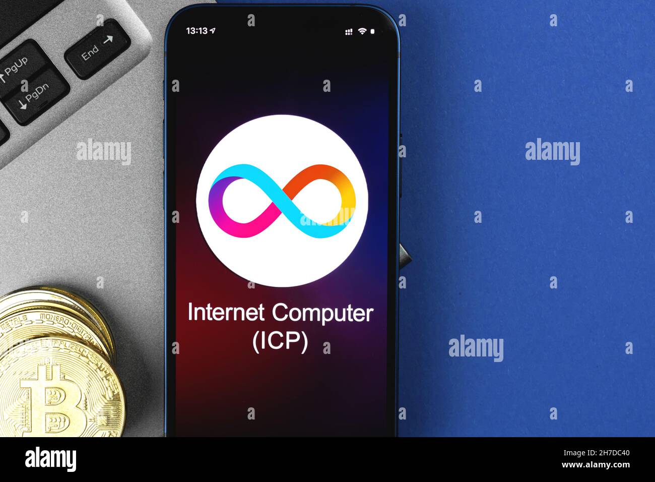 Internet Computer ICP symbol. Trade with cryptocurrency, digital and ...