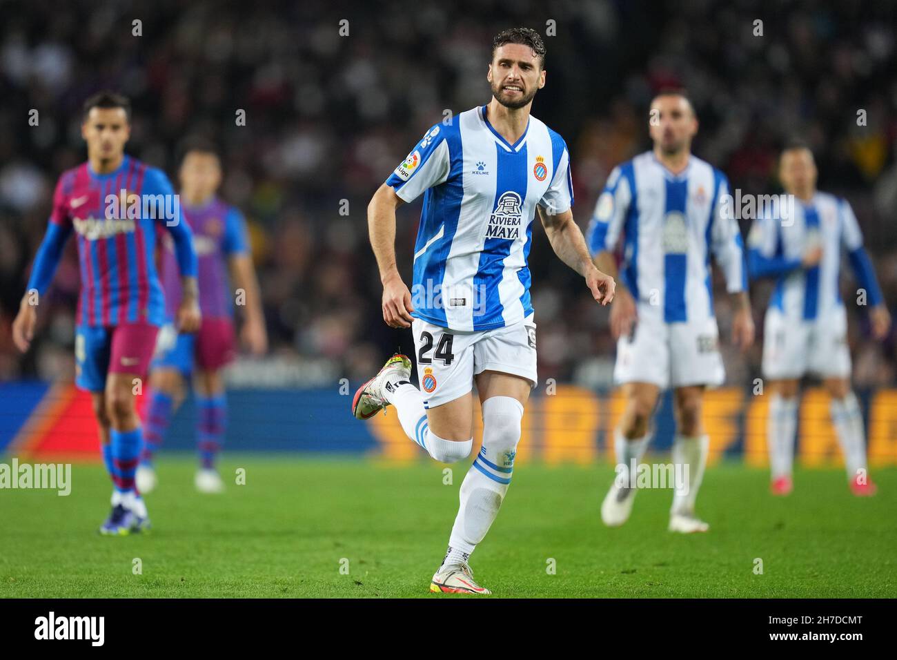 Sergi Gomez of RCD Espanyol during the La Liga match between FC ...